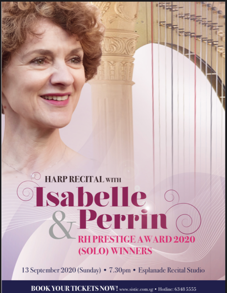 Concert et masterclasse à Singapour - Isabelle Perrin